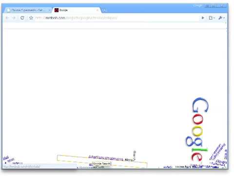 Chrome Experiment - Google Gravity