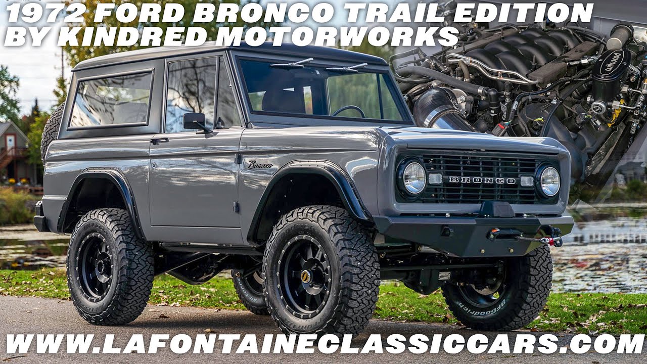 1972 Trail Edition Bronco By Kindred Motorworks (FOR SALE) - 5CM107P