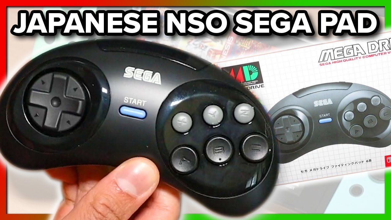 Japanese Genesis/Mega Drive Switch Online Pad | The six button superstar!