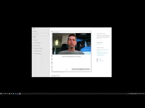 How to set up Windows Hello Face