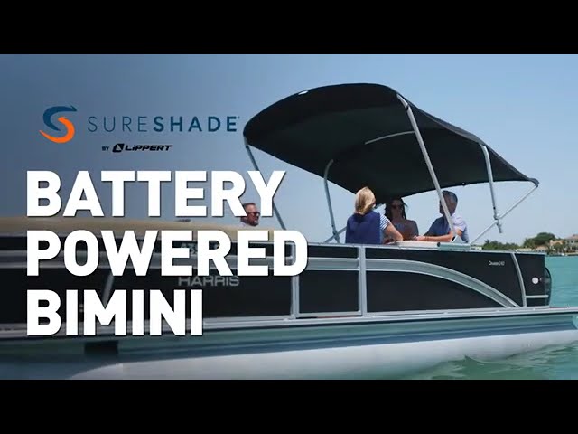 SURESHADE SureShade Battery Powered Pontoon Bimini Tops