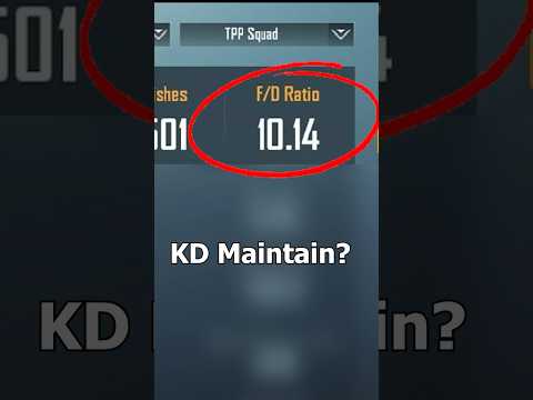 How to *MAINTAIN* KD in BGMI😎 #shorts #ytshorts #pubgmobile #jonathan
