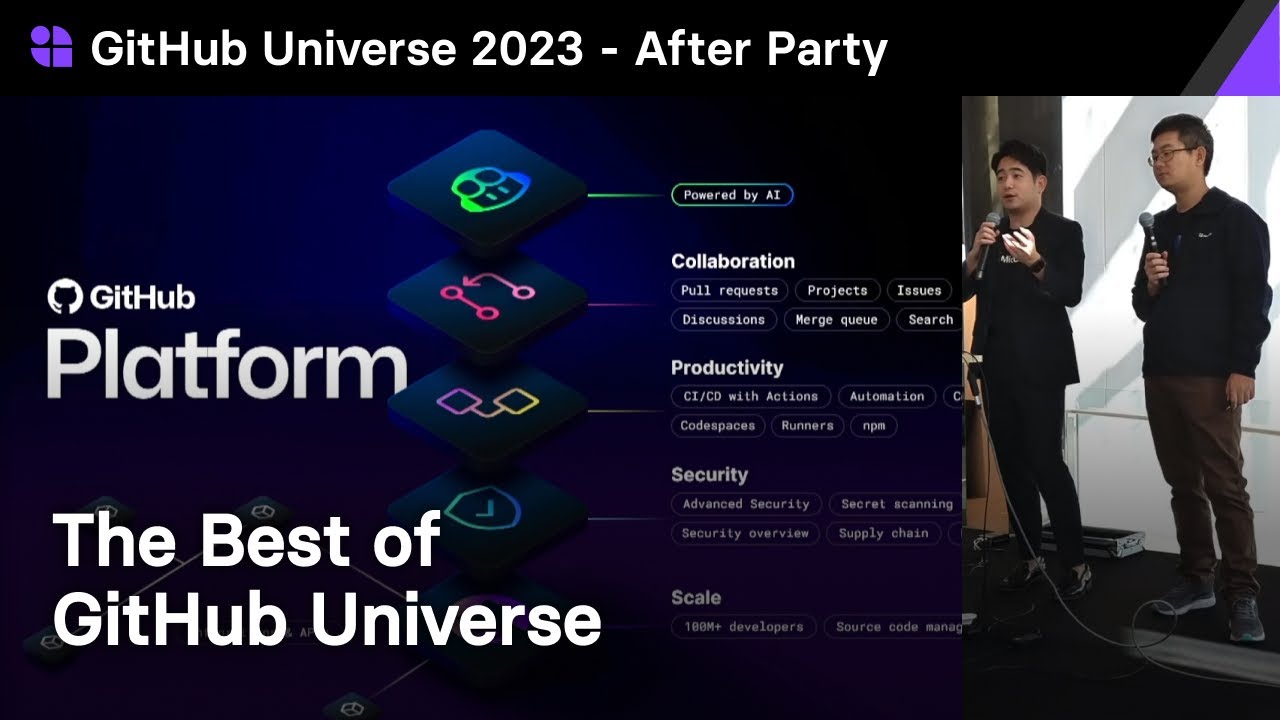The Best of GitHub Universe by Jiratouch Mahapol, Paiboon Wongsasutthikul