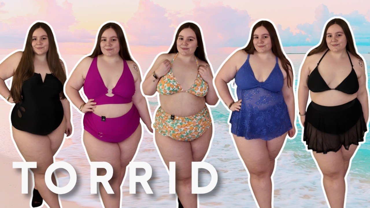 HUGE TORRID SWIM TRY ON HAUL | PLUS SIZE SWIMSUITS