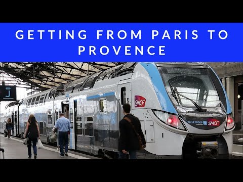 How to get from PARIS to PROVENCE