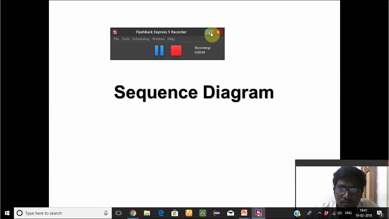 SEQUENCE DIAGRAM of Online Course Registration System