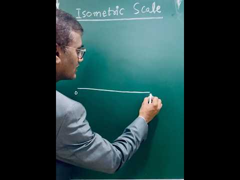 Isometric scale #education #isometricview #isometric