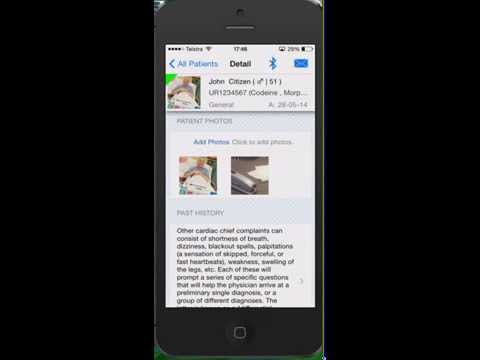 Patient Log EMR App for iPhone and iPad