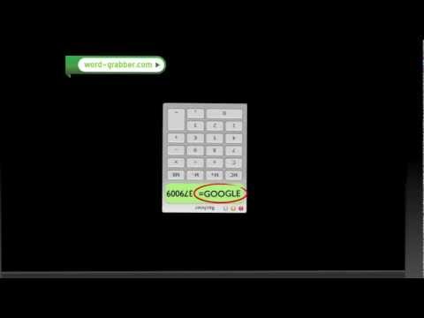 Calculator Words