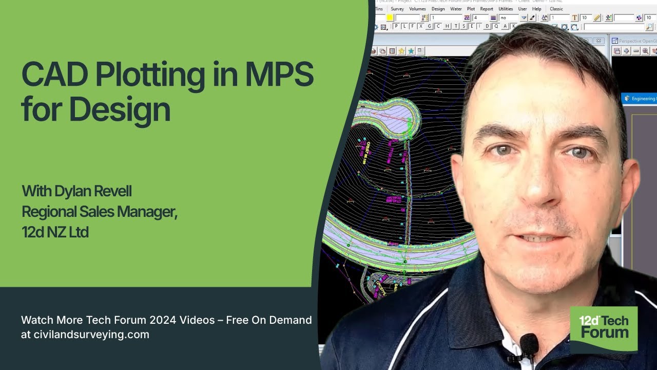 Master CAD Plotting in MPS with #12dModel15 | Engineering Design Workflows | #12dTechForum 2021
