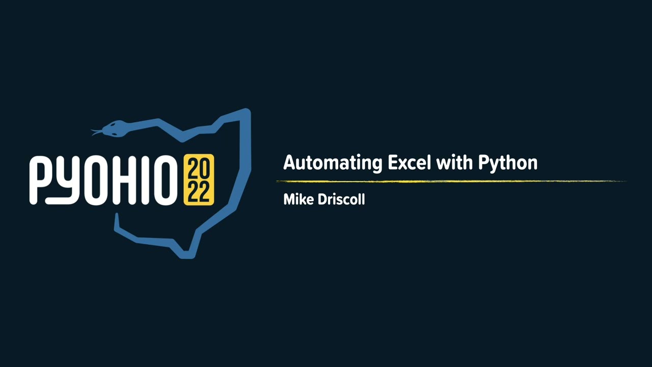 Automating Excel with Python [PyOhio 2022]