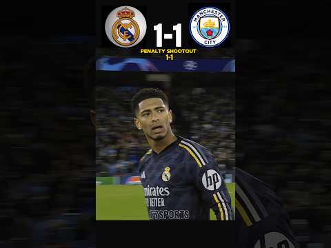 Real Madrid vs Manchester City UCL 2023