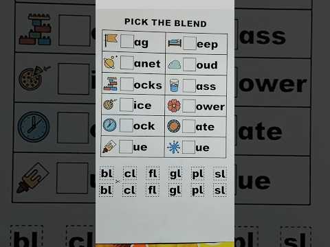Pick the Blend #cutandpaste #blending #english #shorts