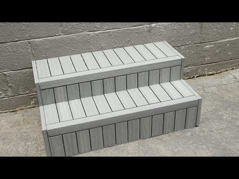 NewTechWood Stair Trim for Deck Tiles Install Guide