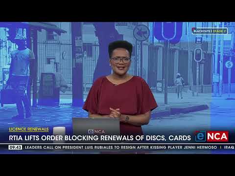 RTIA lifts order blocking renewal of licence discs, cards