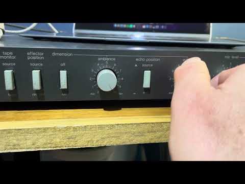 Technics SH-8040 Space Dimension Controller Vintage BBD Echo | Reverb
