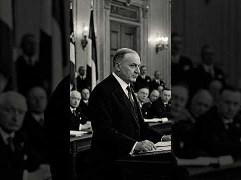 1919-German foreign minister protests Versailles Treaty terms.#history #germany #worldwar2 #france