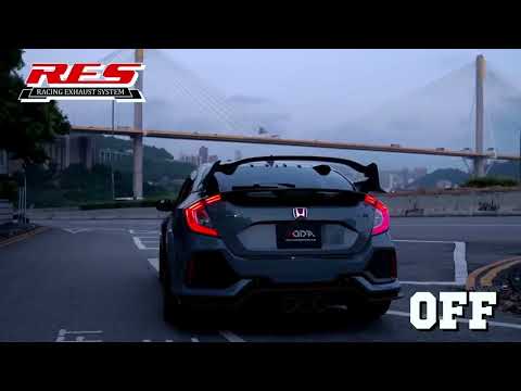 🔥 Unleash the Beast Within – RES Valved Exhaust for FK8 CTR! 🔥