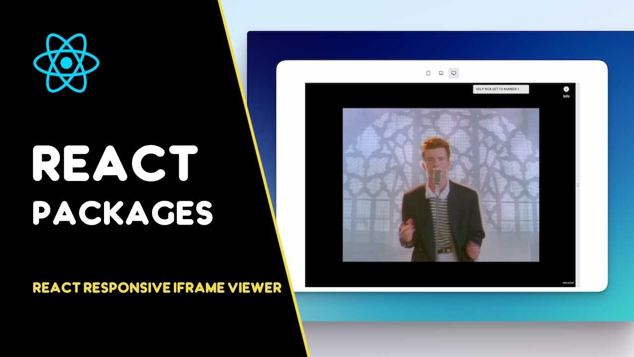 React Responsive Iframe Viewer