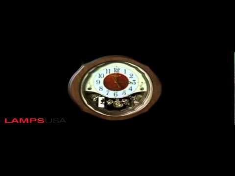 Shop Precious Angel Musical Wall Clock by Rhythm Clocks from LampsUSA