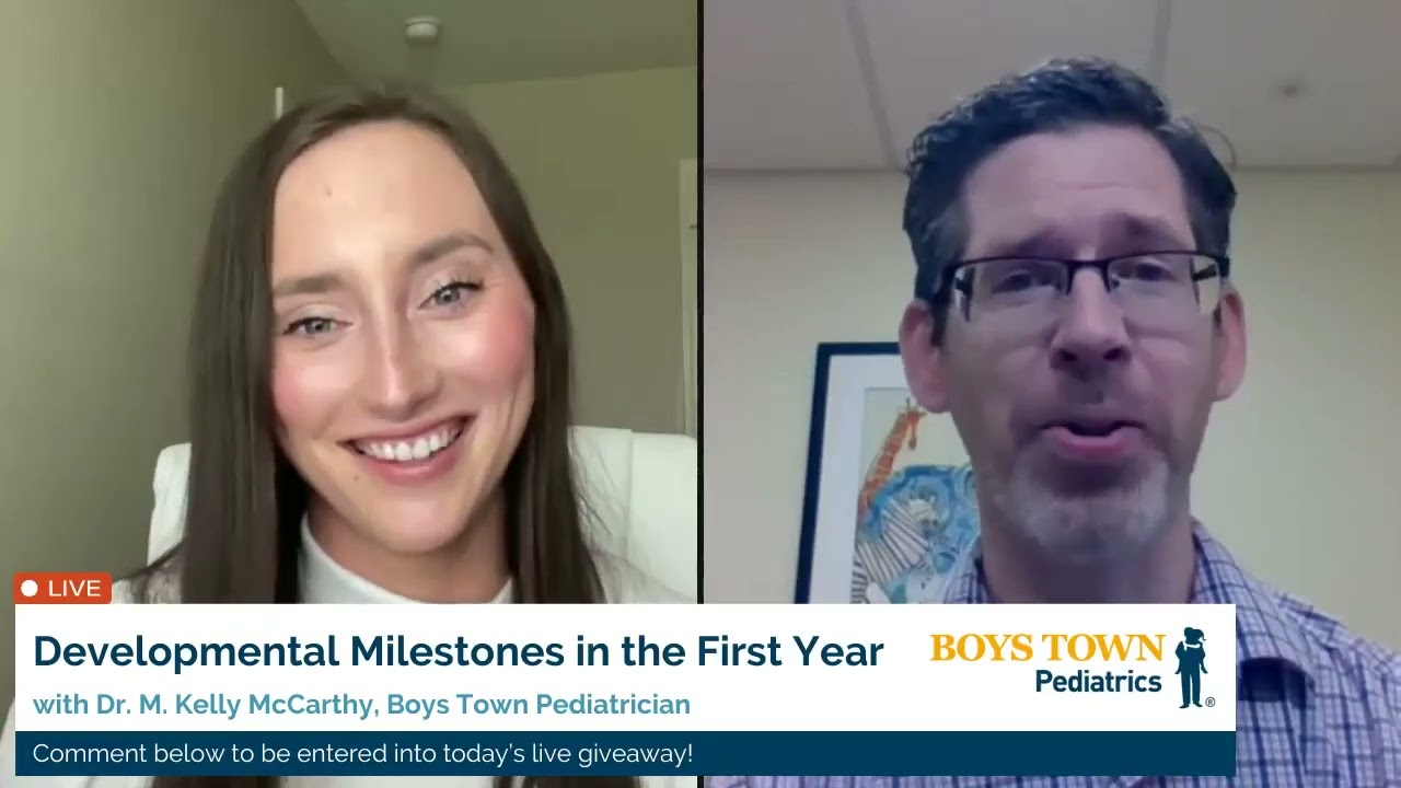 Developmental Milestones in the First Year with Dr. M. Kelly McCarthy