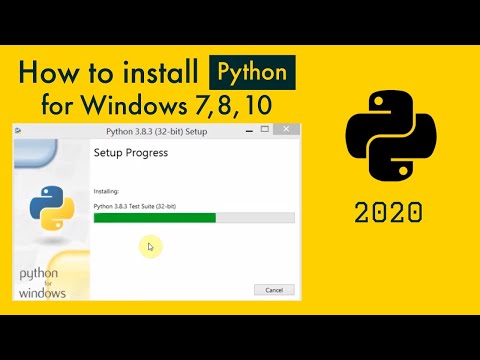How to install Python 3.8.3 on Windows(7/8/10) | Python 2020