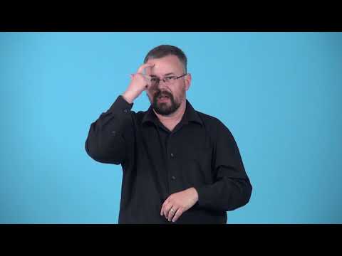 American Sign Language ASL Video Dictionary - crowd mind