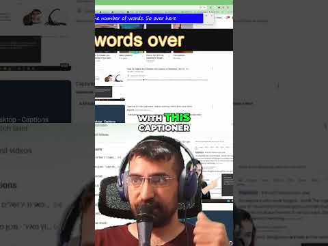 Dynamic Captions: Windows Live Caption Alternative for OBS Studio