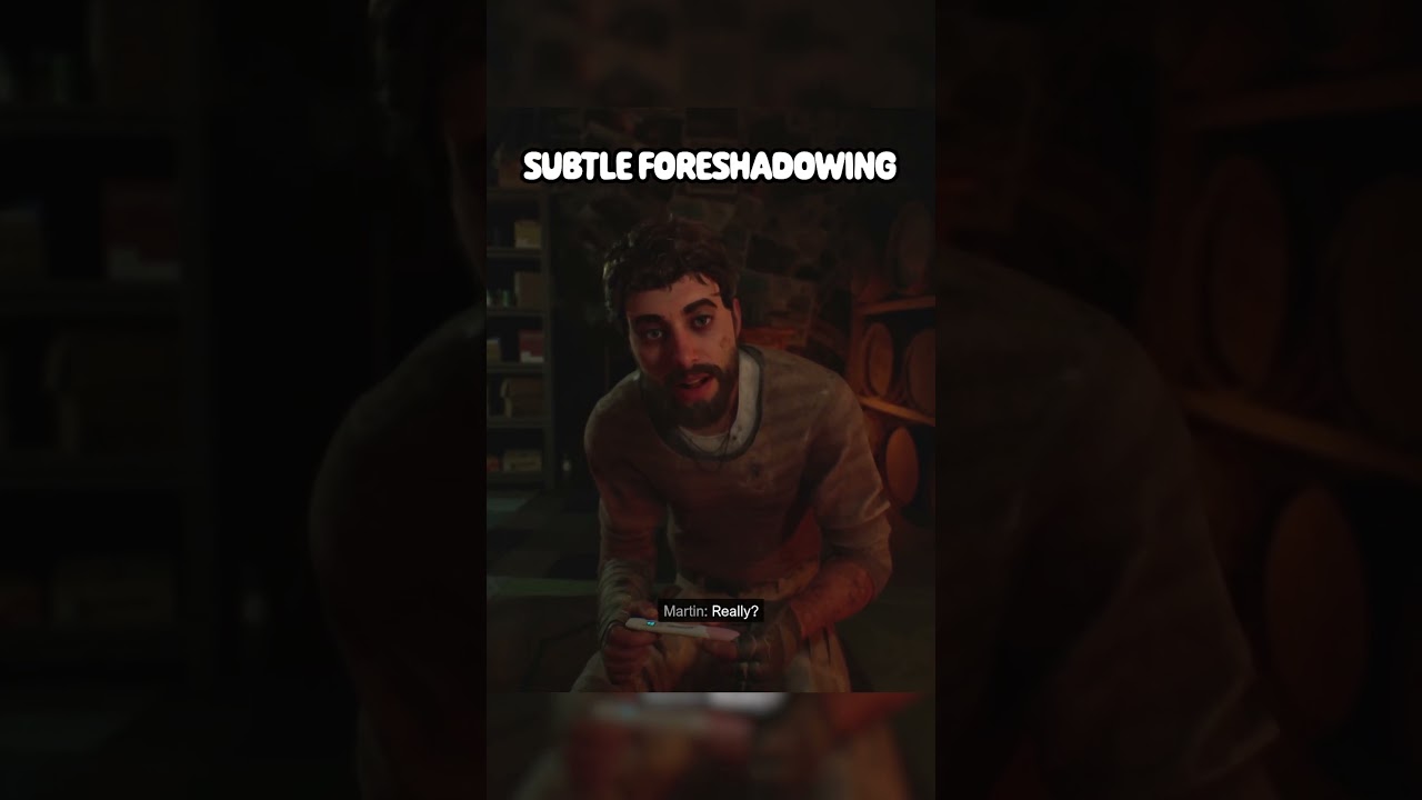this game has great subtle foreshadowing #aquietplace #aquietplacetheroadahead #gamingmoments
