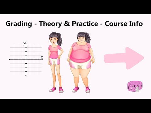 Professional Pattern Grading Course - Theory & Practice -Modeliste Creative