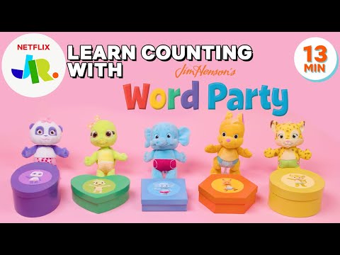 Math Mystery Boxes: Colorful Counting with Word Party π¦ Netflix Jr