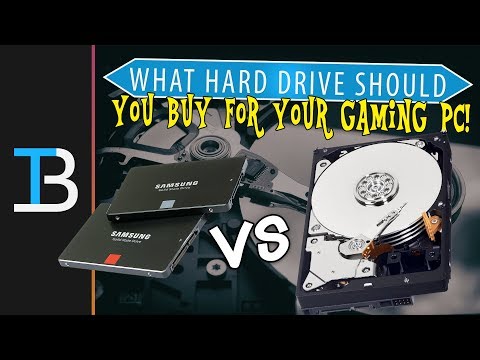 What Hard Drive Should You Buy For a Gaming PC? (SSD Versus HDD for Gaming!)