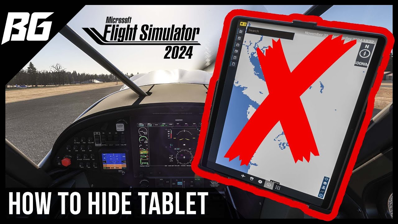 EFB tablet obscuring the view - General Discussion - Microsoft Flight ...