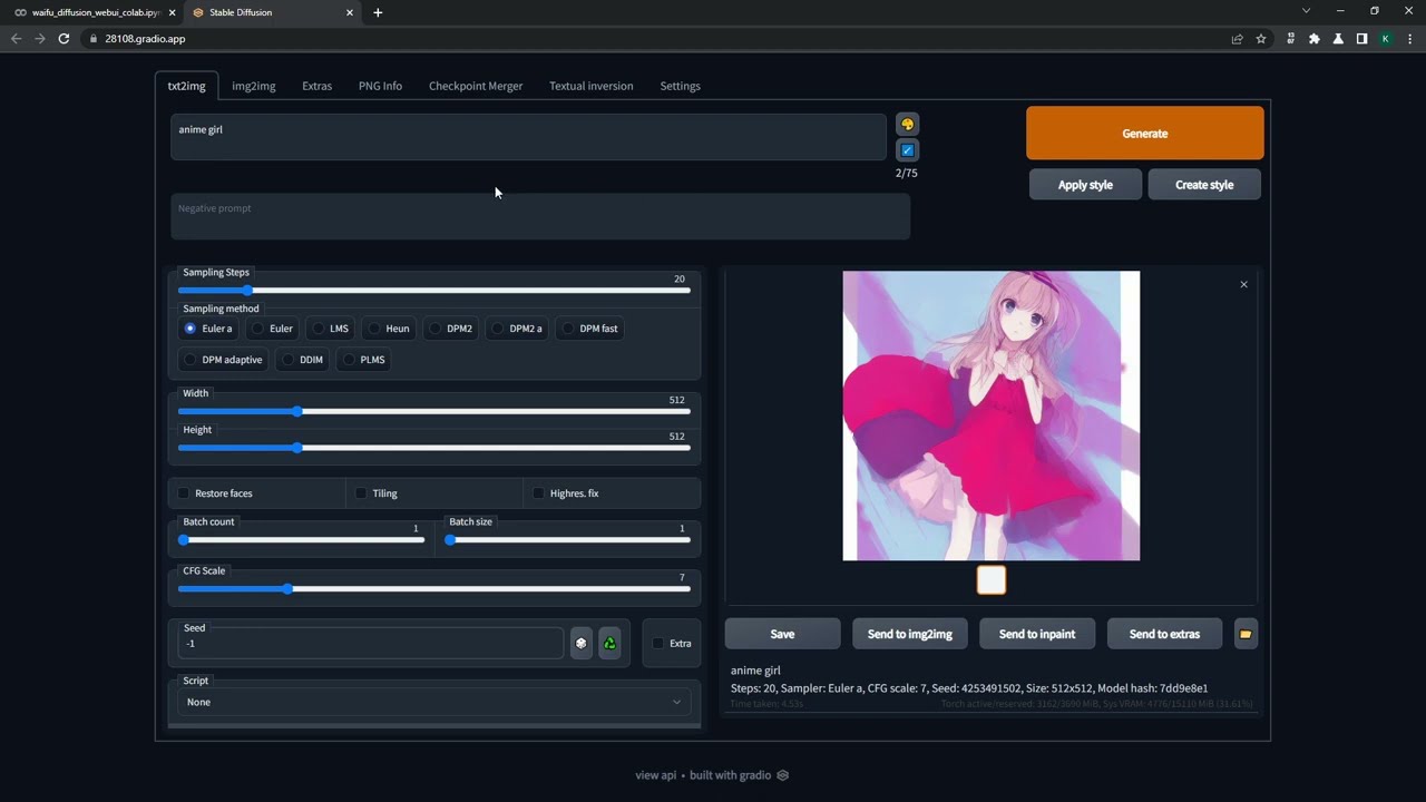How to Use Stable Diffusion Webui Colab