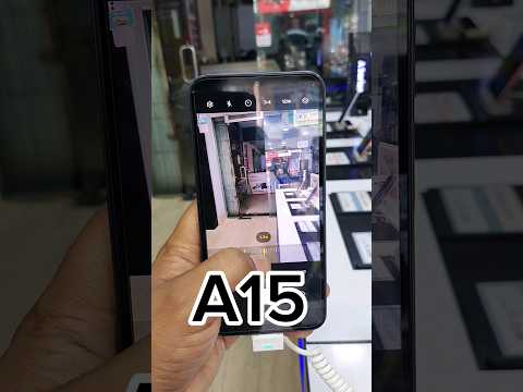 Samsung Galaxy A15 50MP Wide Camera Test