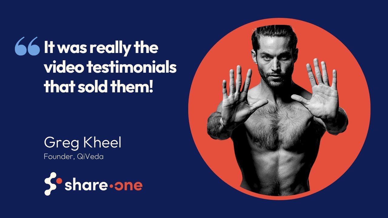 GREG KHEEL gives a testimonial on SHARE.ONE