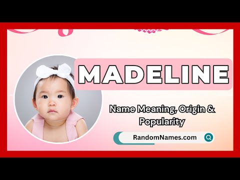 Madeline - Baby Girl Name Meaning, Origin & Popularity - RandomNames.com