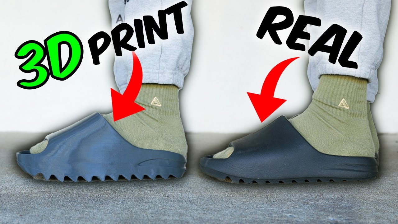 I 3D Printed YEEZY SLIDES