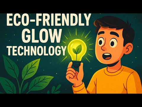 Glow Without Power! 🌌♻️ | Eco-Friendly Phosphorescence Explained 🔬✨- 992