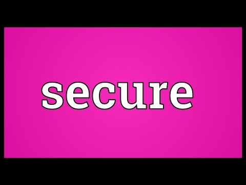 Secure Meaning