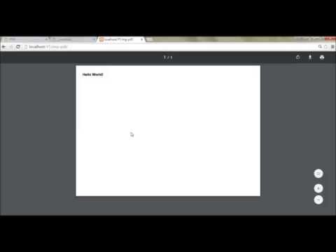 Create PDF using PHP - FPDF - 2 - Options available in Constructor