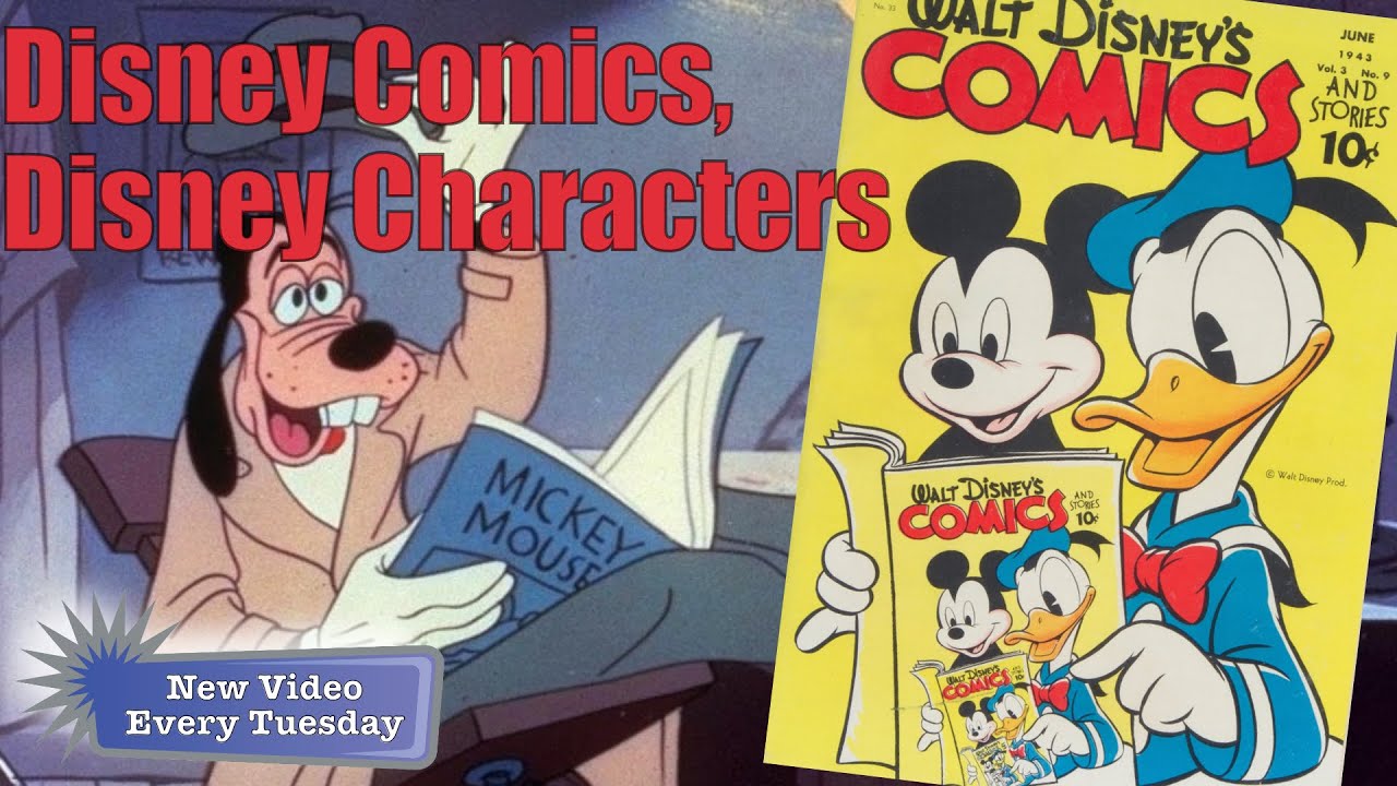 What Disney Characters Read Disney Comics? #shorts