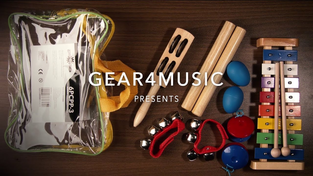 Rhythm Selection 6 Piece Kids Percussion Set | Gear4music demo