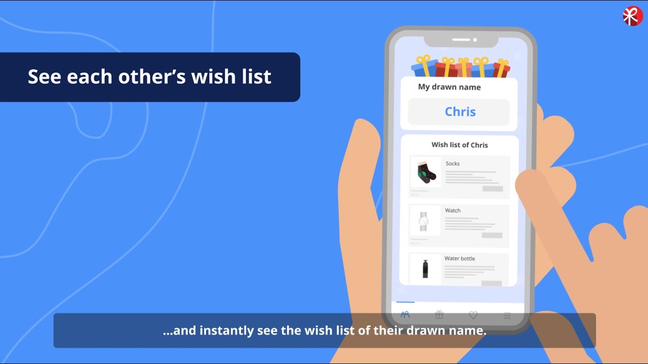 Draw Names with the free Secret Santa Organizer App from DrawNames.com