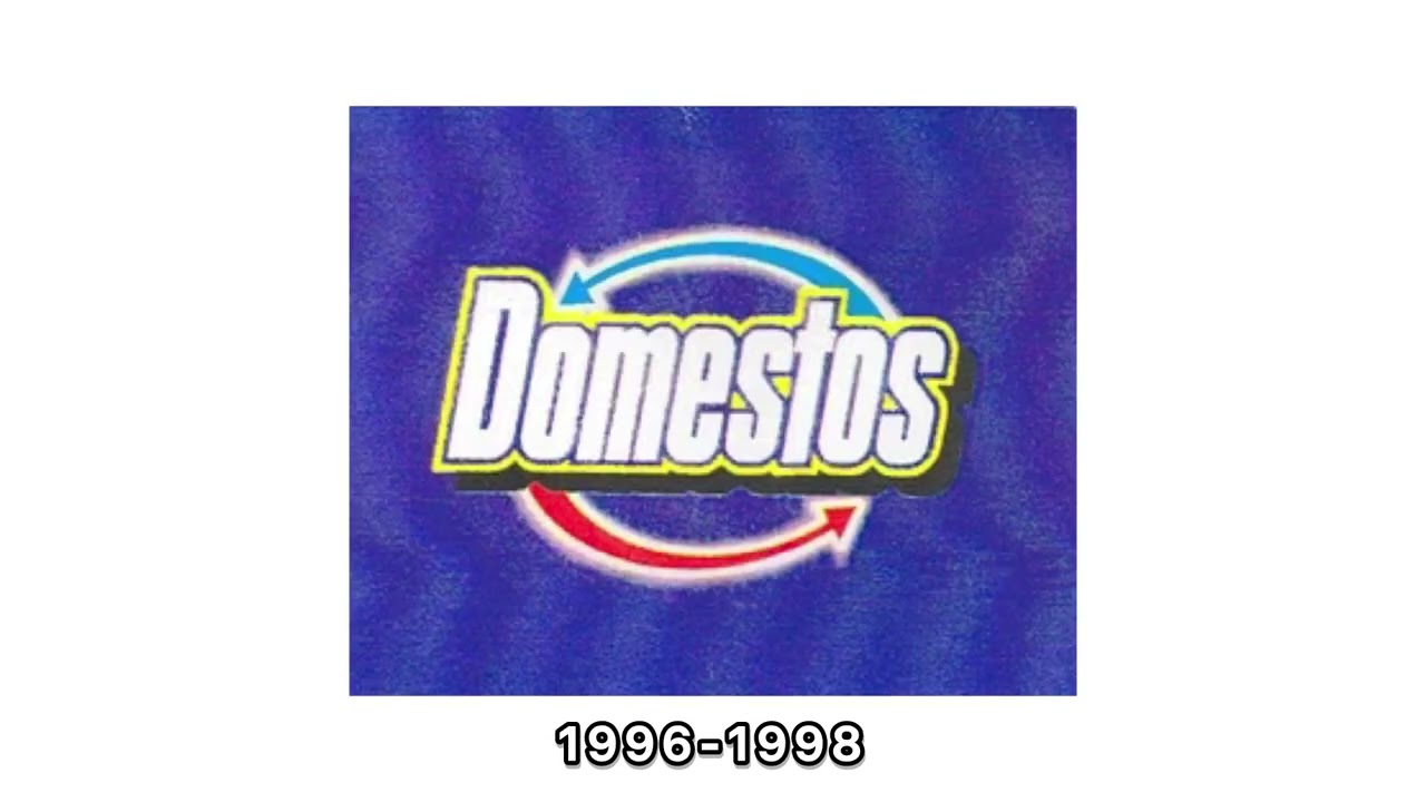 Domestos historical logos