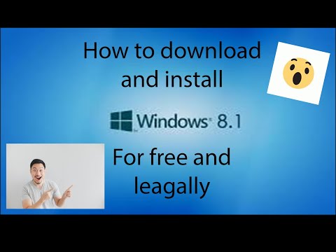 How to download and install Windows 8 1 for free