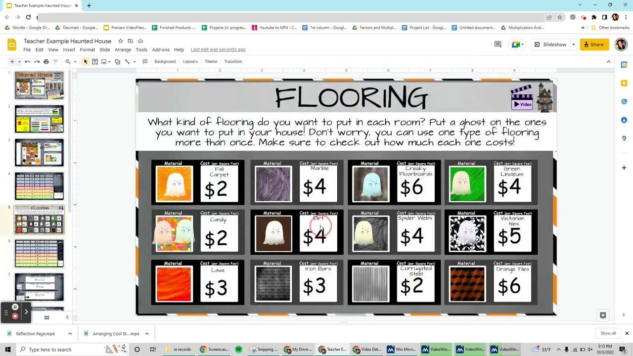 Create a Haunted House Math Project - Teacher Example