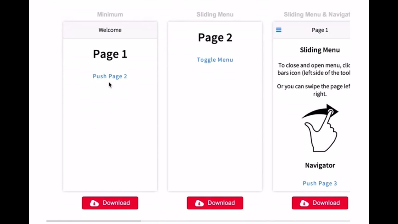 Onsen UI Getting Started Video Tutorial