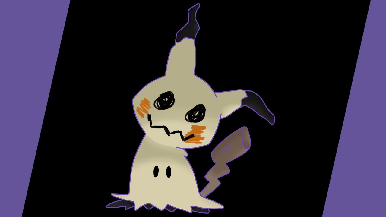 Speed art - Mimikyu Wallpaper