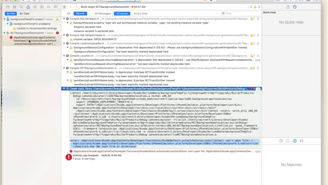 react-native-background-geolocation getting started